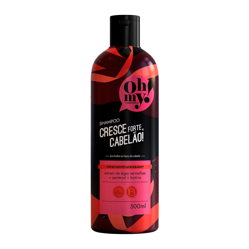 Oh My Shampoo Cresce Forte Cabelão 500ml | Shopee Brasil