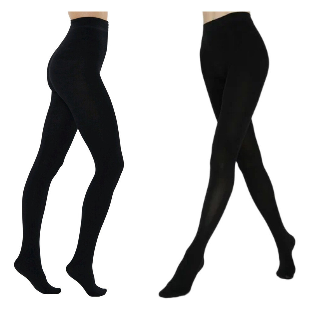 Meia Calça Preta Adulto FIO 80 - Feminino com Pé | Shopee Brasil
