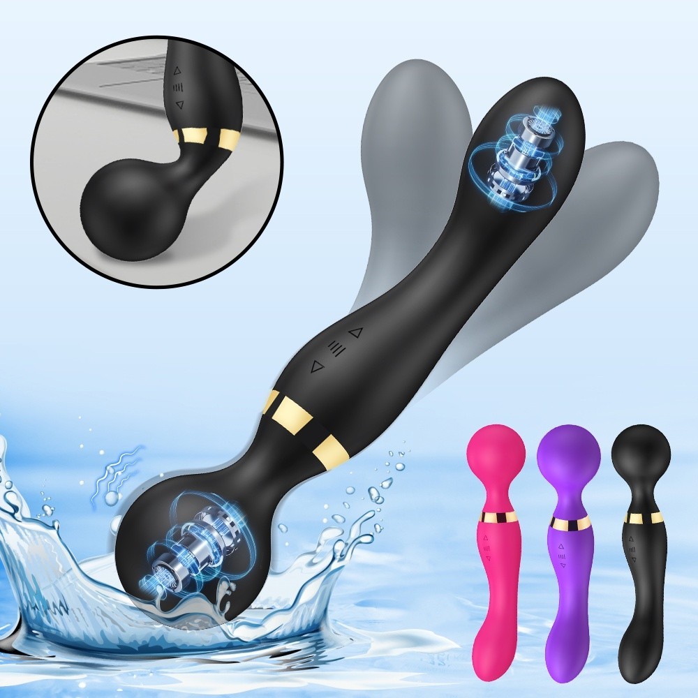 Vibrador Massageador Corporal Clitoriano Varinha Mágica Silicone