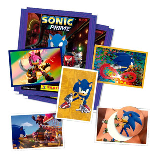 Kit 10 Envelopes De Figurinha Sonic Prime | Shopee Brasil