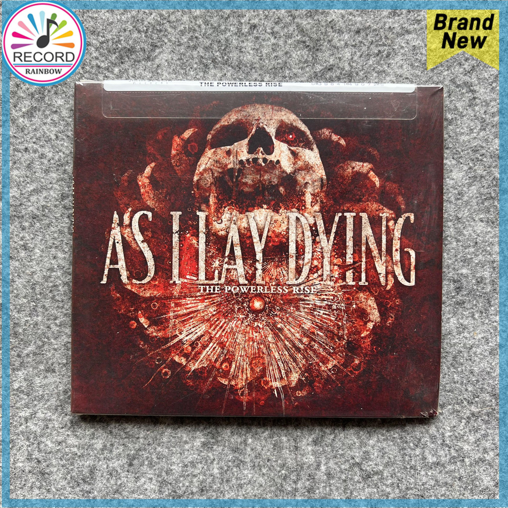 As I Lay Dying The Powerless Rise Original CD Album [Lacrado] Brand New ...