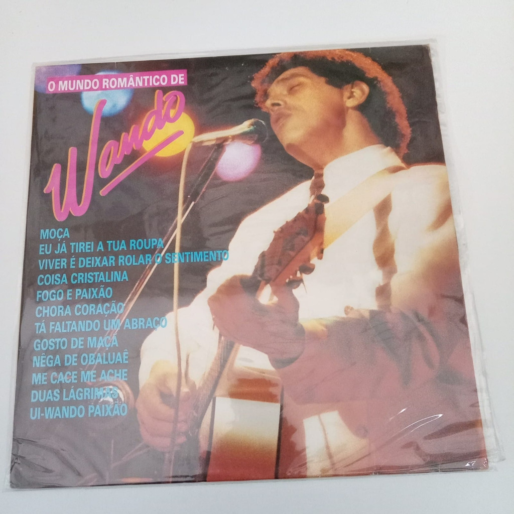LP Vinil: O MUNDO ROMANTICO DE WANDO de WANDO | Shopee Brasil