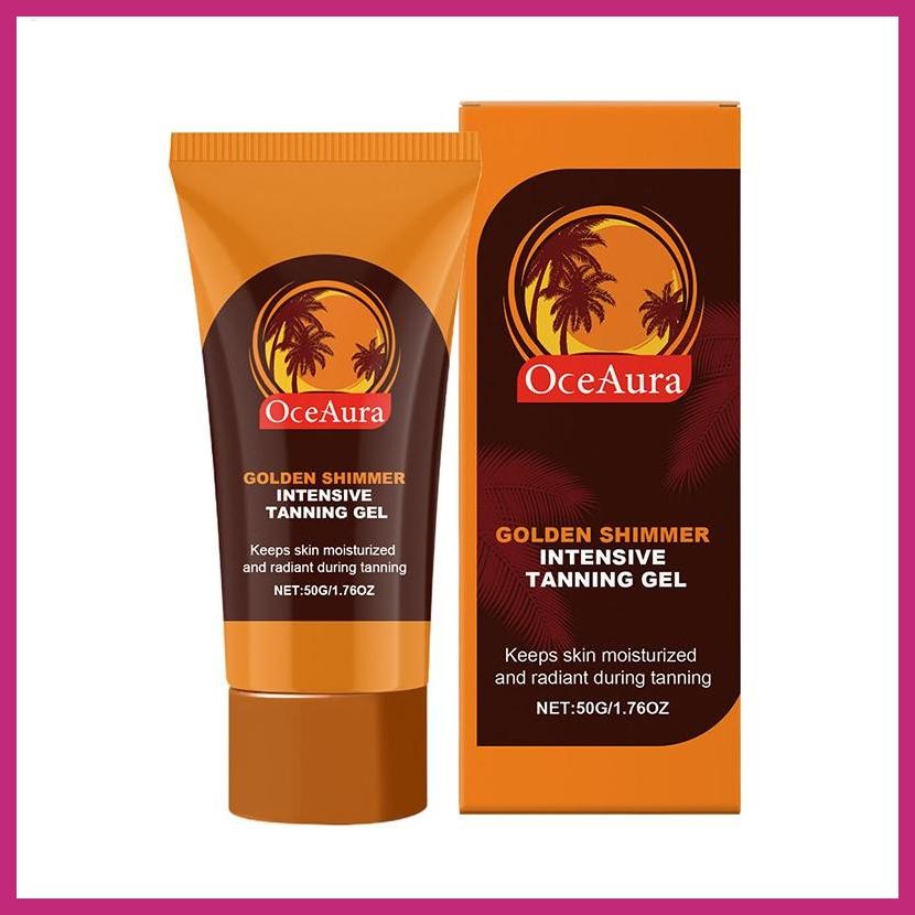 Tan Gel 50g Accelerator Loção Marrom Corpo Auto-Tanners Fórmula ...