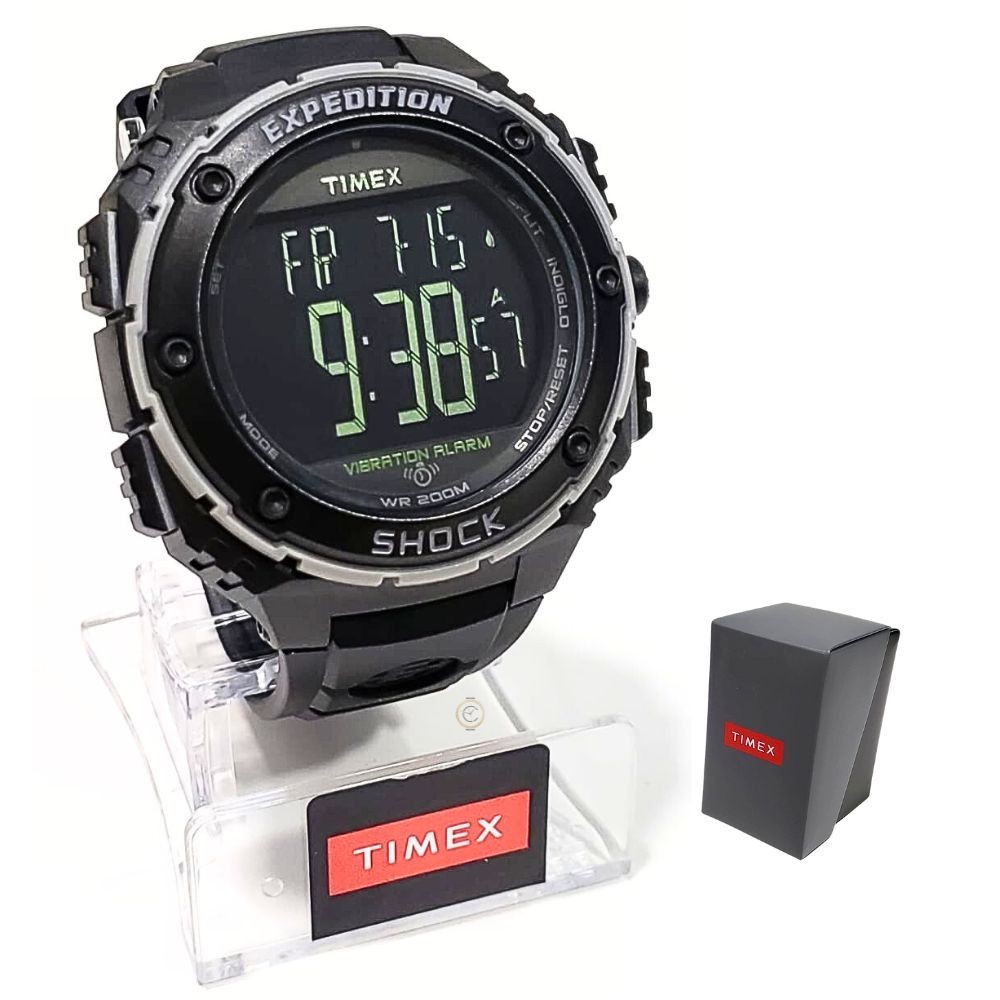 Relógio Timex Masculino Digital Expedition Shock T49950 | Shopee Brasil
