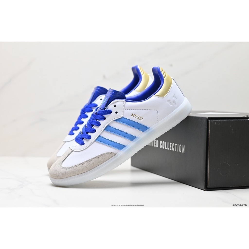 Lionel MESSI x ADIDAS Originais SAMBA Tênis De Ponta Baixa | Shopee Brasil