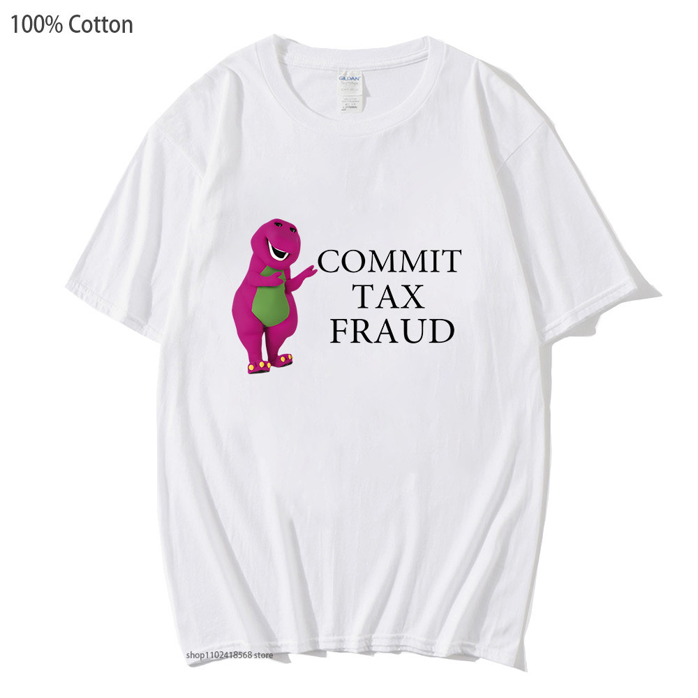 Barney Commit Tax Fraud Tank Cartoon Camiseta Gráfica Estampas Bonitas ...