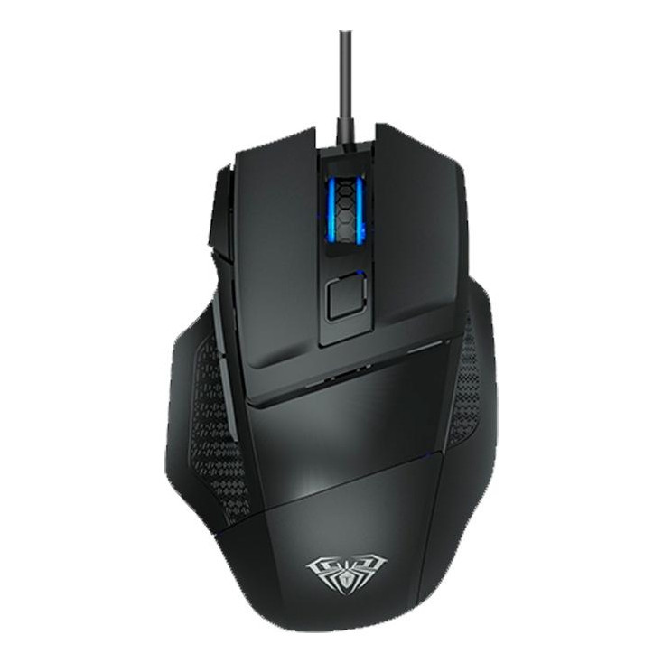 Mouse Gamer Com Fio Para Jogo Led Rgb 2400dpi Aula | Shopee Brasil