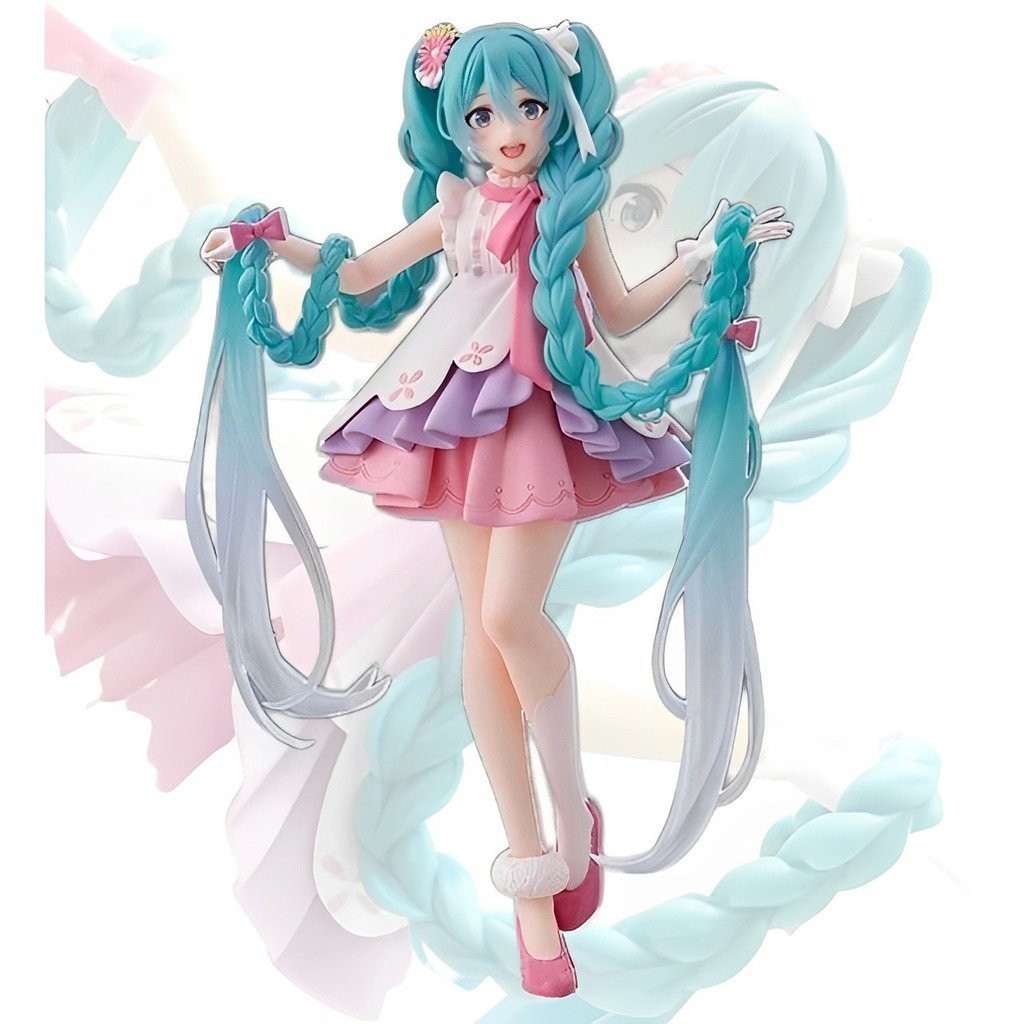Design de animação bonito para HATSUNE MIKU 20 100 PVC ACTION FIGURE ...