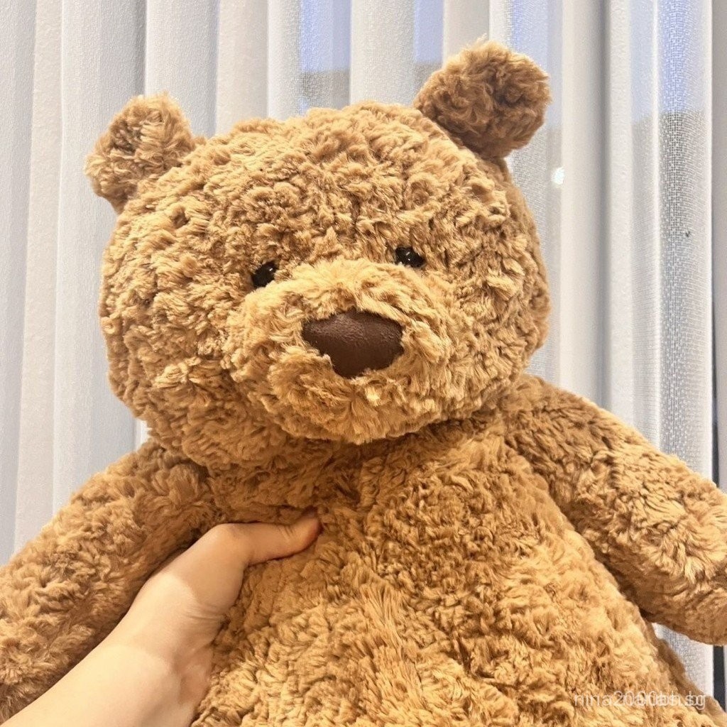 Jellycat Brian Teddy Bear Boneca Pelúcia Para Bonito Ragdoll Siro Urso ...