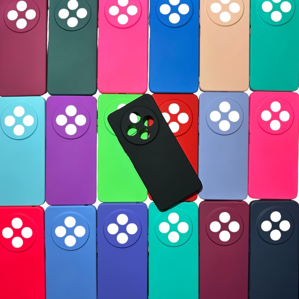 Capa Xiaomi Redmi 14c / Poco C75 Silicone Aveludada Protege Câmera Colorida Capinha Anti Impacto ...