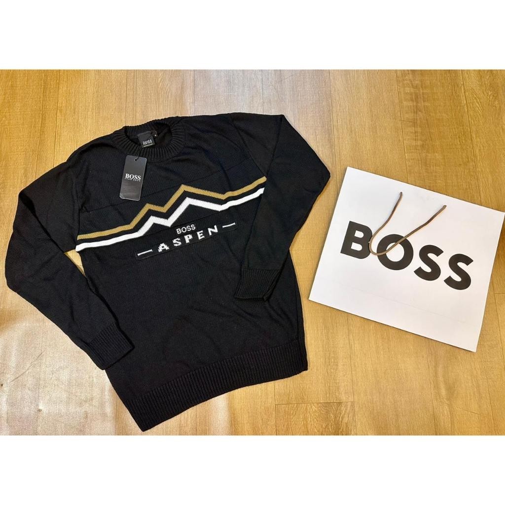 Sueter de lã, blusa de lã linha premium importada Hugo Boss - ENVIO ...