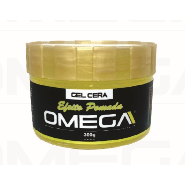 Gel Cera Efeito Pomada Omega Hair 300g - Un | Shopee Brasil