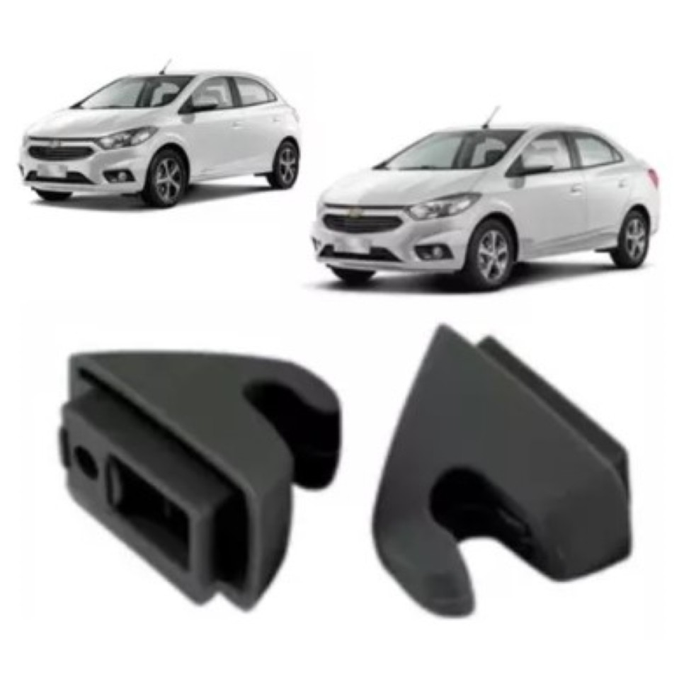 Kit Suporte Quebra Sol Com Parafuso Onix Cobalt Spin Cruze Cinza Escuro | Shopee Brasil
