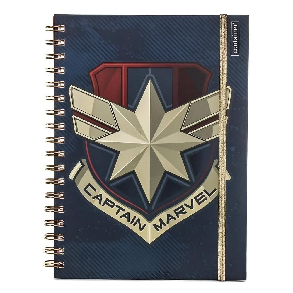 Caderno Bullet Journal Capita Marvel Colegial 80 Folhas 70gr | Shopee ...
