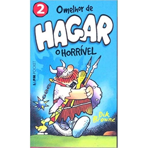 o melhor de hagar 2 o horrivel autor Dik Browne | Shopee Brasil