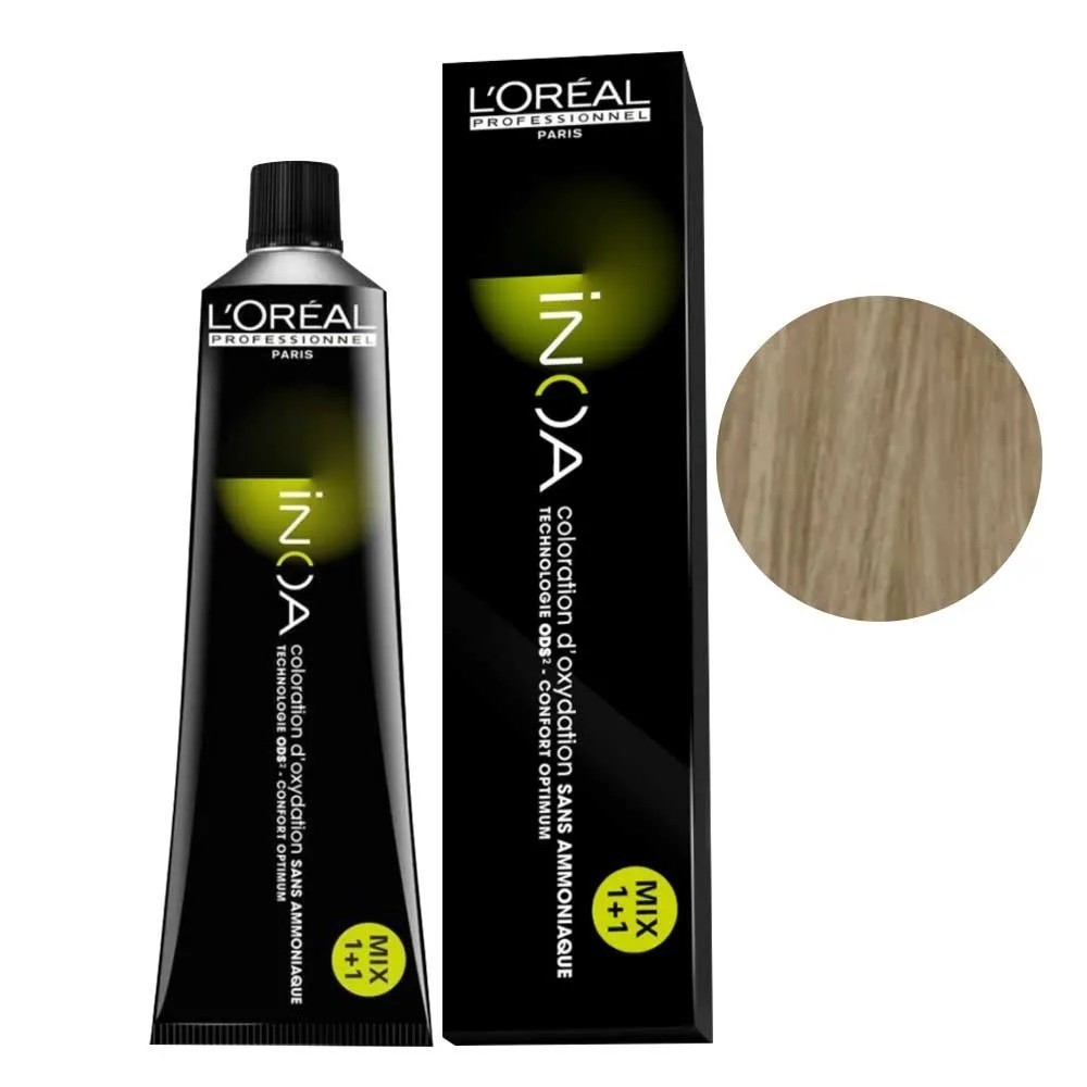 L'Oréal Professionnel Inoa 9 Louro Muito Claro - Coloração 60g | Shopee ...