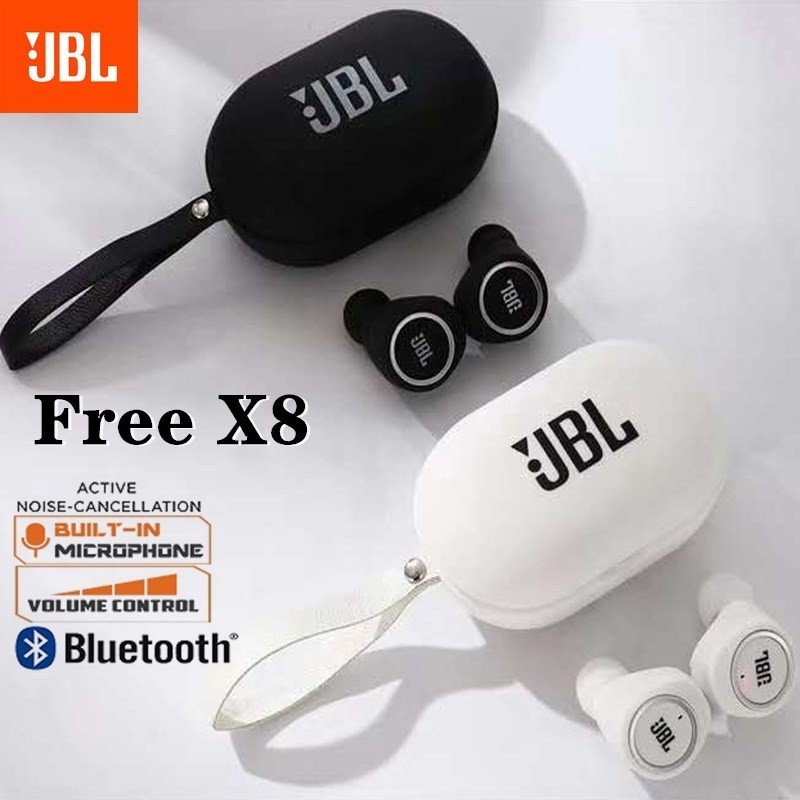 JBL X8 Fones De Ouvido Bluetooth Sem Fio Esportivos Com Caixa De Carga ...