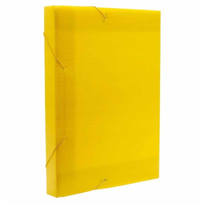 Pasta Polionda 2cm Amarela 4000 Polycart - 10UN | Shopee Brasil