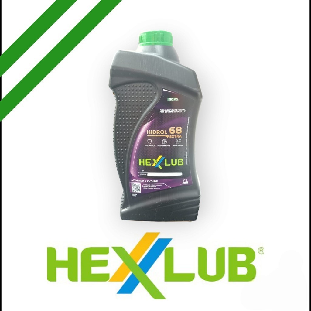 HEXXLUB HIDRAULICO HDL 68 1 LITRO | Shopee Brasil