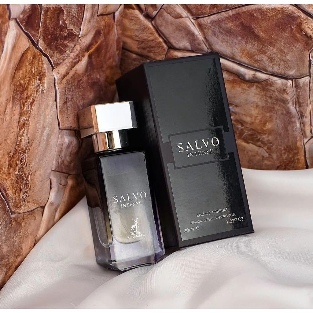 MAISON ALHAMBRA SALVO INTENSE EDP 30ML | Shopee Brasil
