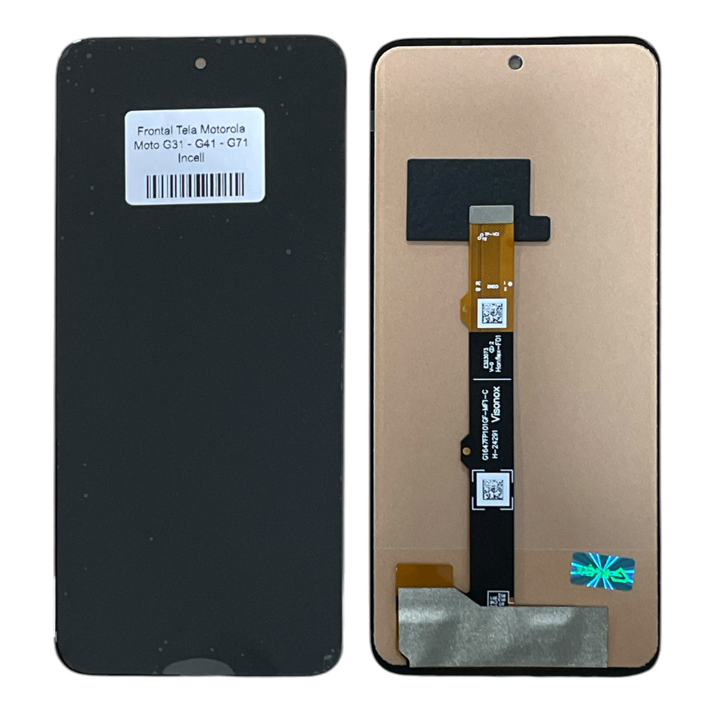 Tela Display Frontal CompatívelMotorola Moto G31 - G41 - G71 Incell ...