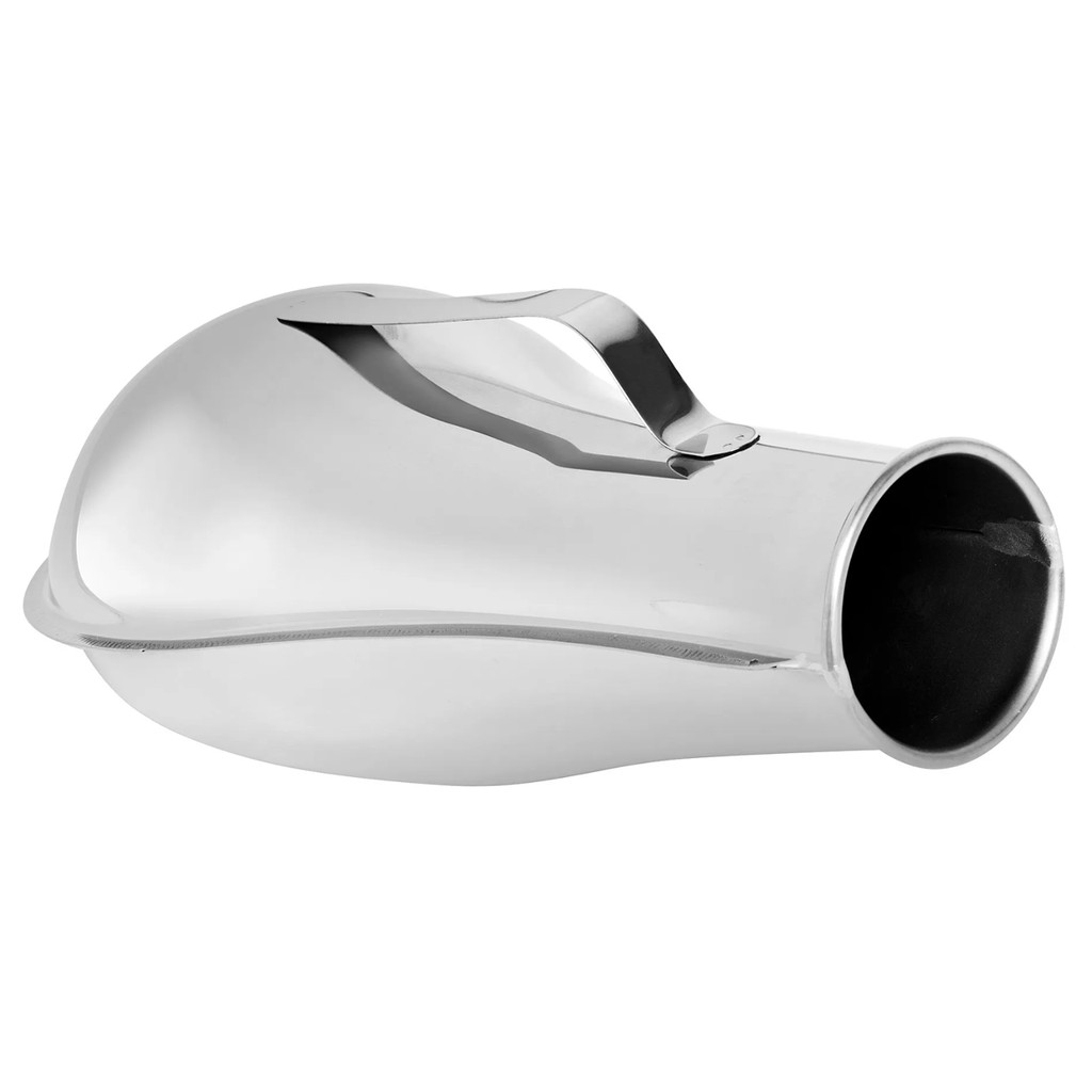 Papagaio inox urinol coletor de urina masculino 1 litro | Shopee Brasil