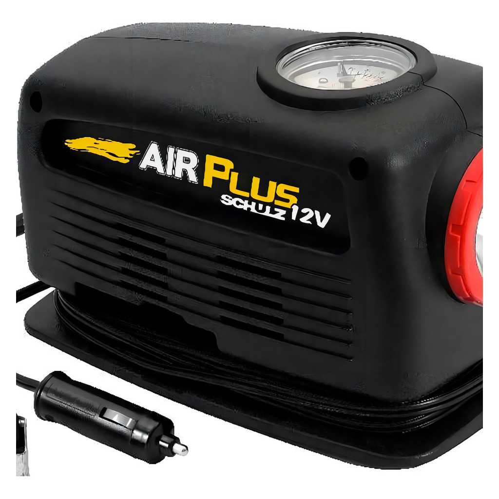 Mini Compressor Portátil Analógico 12v Air Plus Schulz | Shopee Brasil