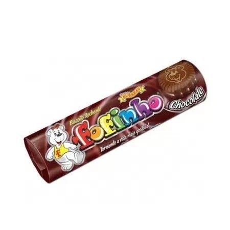 Bolacha Recheada 30 Pacotes Biscoito Recheado Fofinho Sabor Chocolate ...