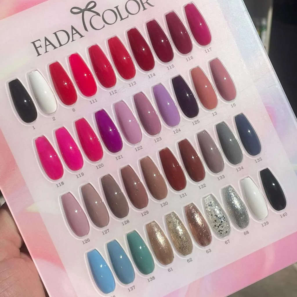 ESMALTE EM GEL FADA COLOR 10ML | Shopee Brasil