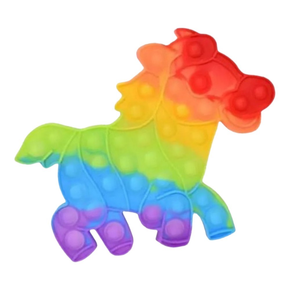 Pop It Fidget Toy Brinquedo Empurre Pop Bolha Já No Brasil Brinquedo ...