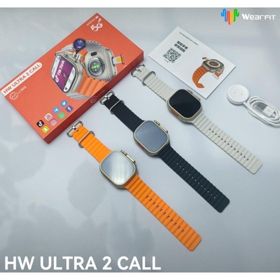 Smartwatch HW ULTRA 2 CALL 5G AMOLED Dual Cam Chip Wifi Lançamento 2024 ...