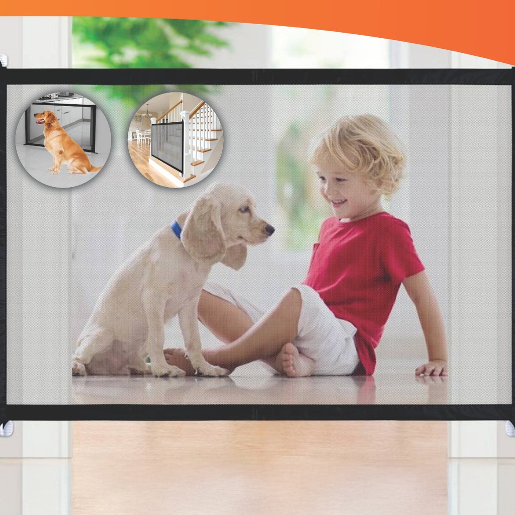 Tela Rede de Proteção Pet com Gancho Cães e Gatos Crianças 75x110 cm ...