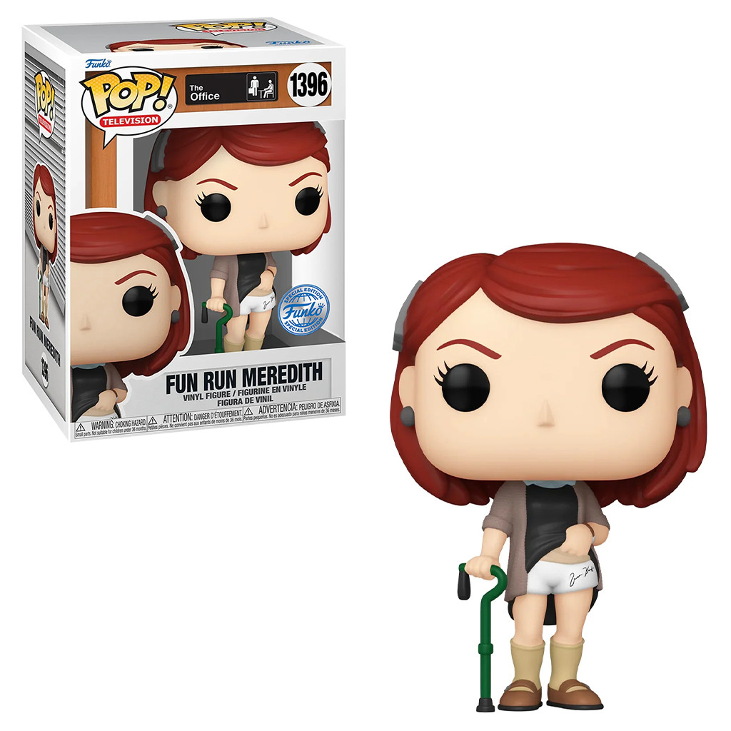 Funko Pop The Office Run Fun Meredith 1396 | Shopee Brasil