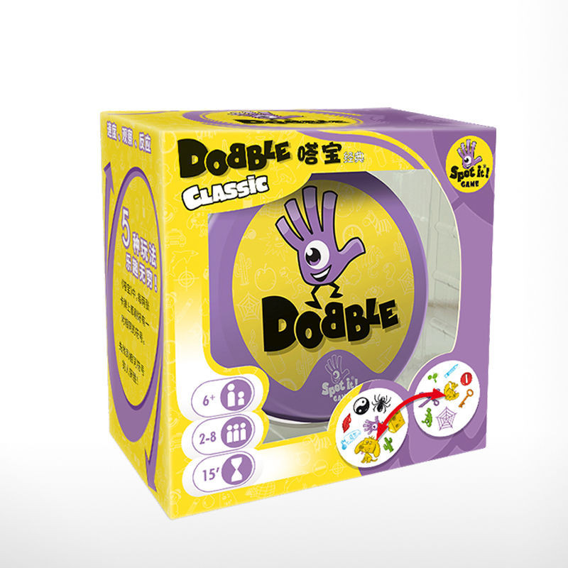 Jogo de Cartas de Tabuleiro Dobble spot it Dobble spot it Dobble ...