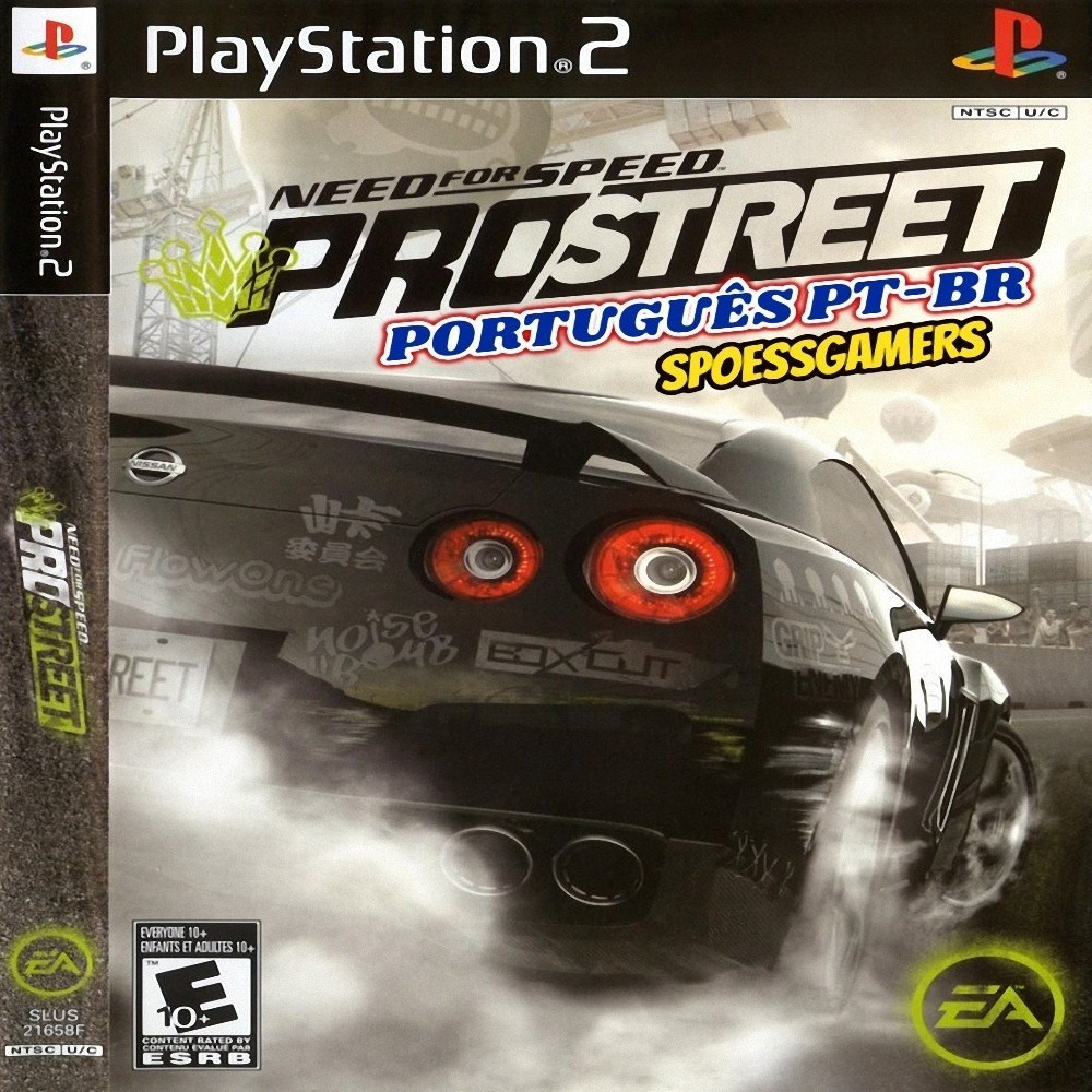 Need For Speed Prostreet Pt-br Ps2 Compativel Patch | Shopee Brasil