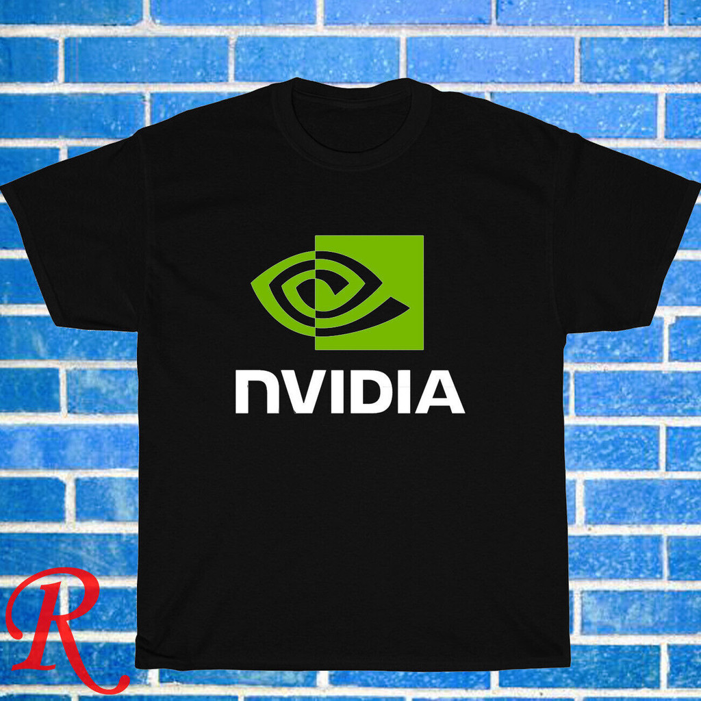 Novo Logotipo Nvidia/Camiseta Unissex Branca | Shopee Brasil