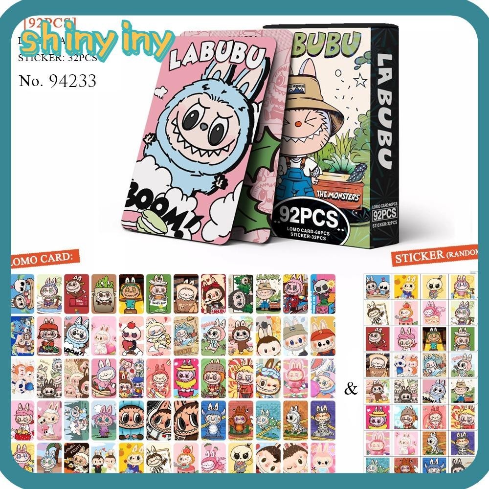 Cartões De Labubu SHINY , Impressão Em Cores De Dupla Face Cartão ...