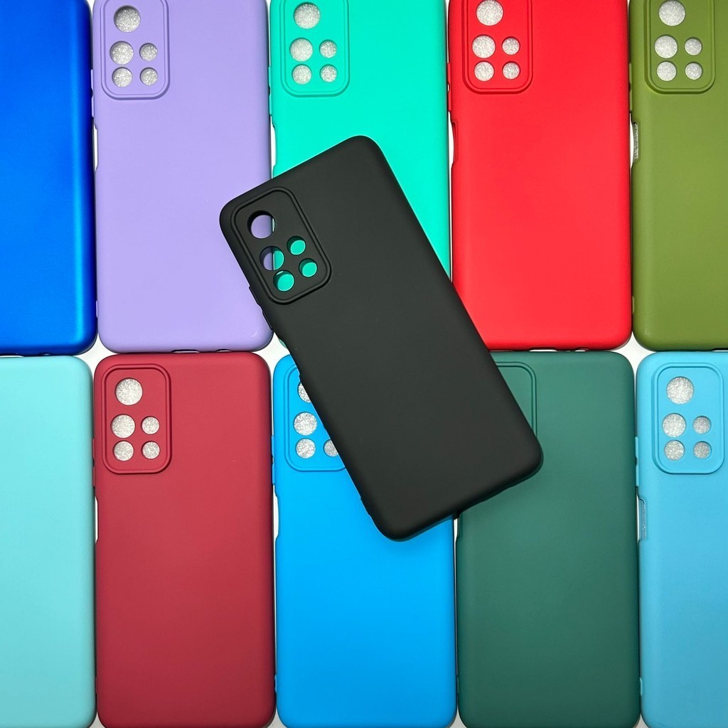 Capa Xiaomi POCO M4 PRO 5G Silicone Aveludada Protege Câmera Colorida Capinha Anti Impacto ...