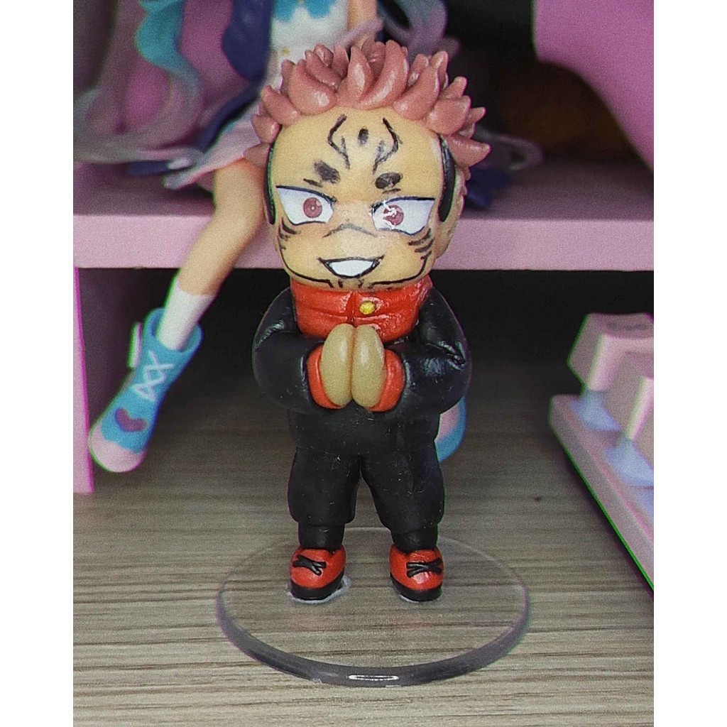 Escultura Mini Sukuna de Biscuit - Jujutsu Kaisen | Shopee Brasil