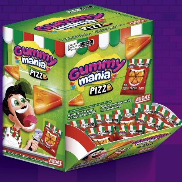 BR GUMMY MANIA PIZZA DP C/ 40 UN | Shopee Brasil