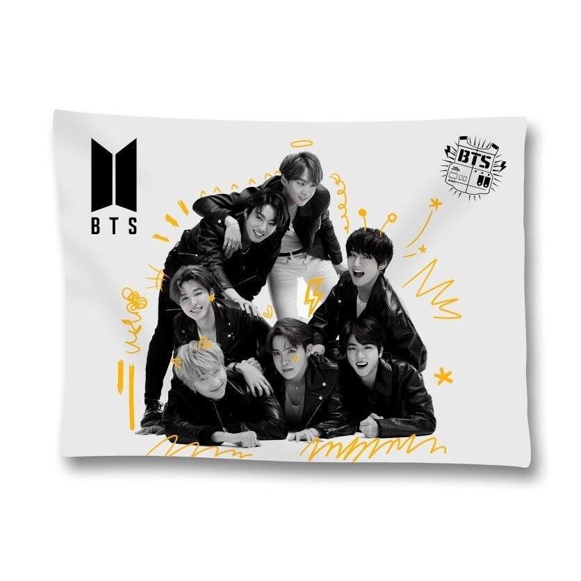 Tecido Sublimado - PAINEL - BTS - KPOP | Shopee Brasil