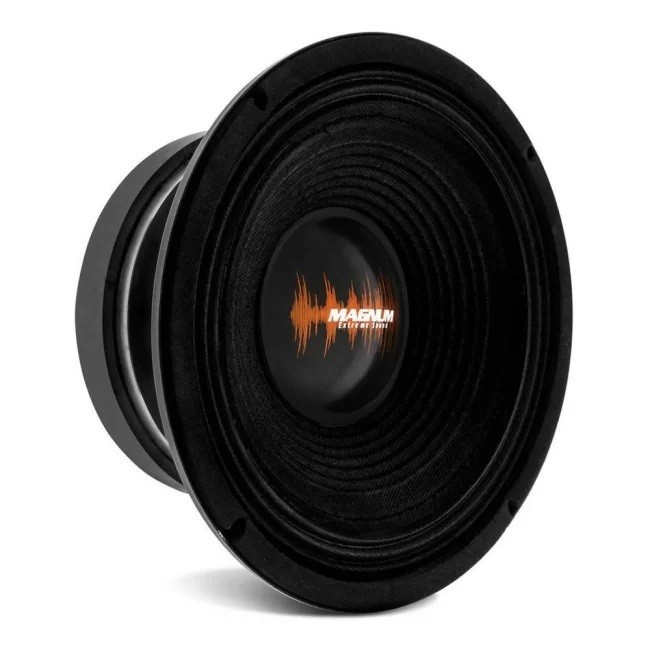 Medio Grave Magnum 8 Polegadas 250w Rms Cone Seco 4 Ohms | Shopee Brasil