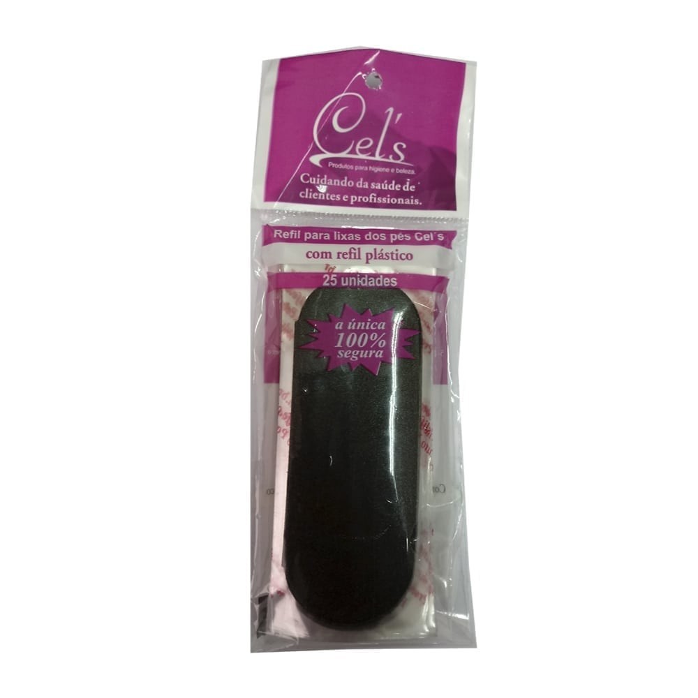 Cels Refil P/ Lixa Pes C/ 25 Unidades | Shopee Brasil