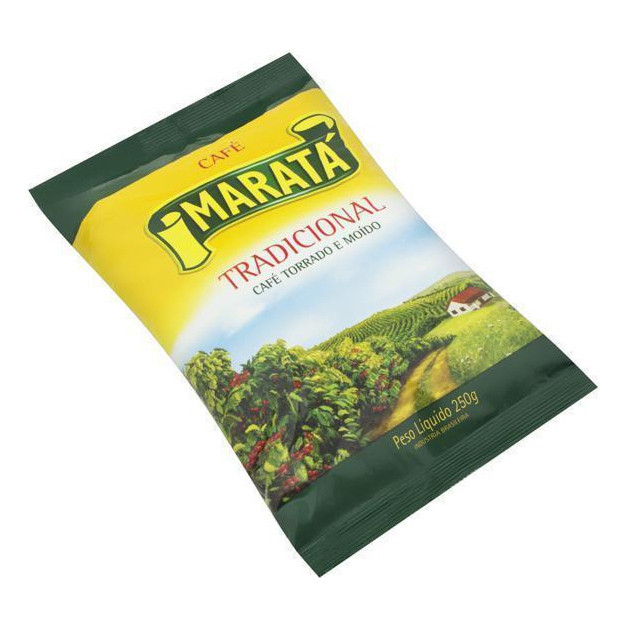 Combo 4 Café Torrado E Moído Tradicional Maratá Pacote 250g | Shopee Brasil