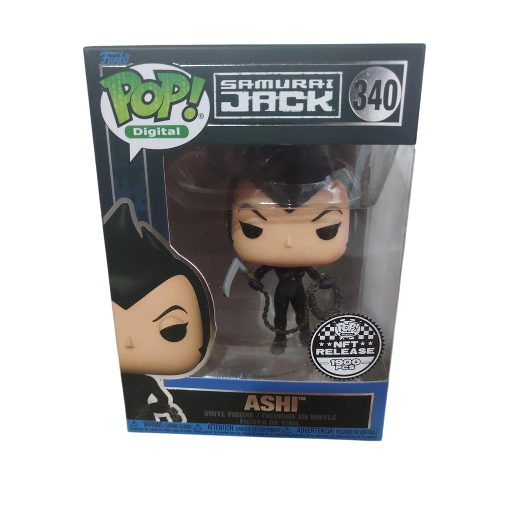 Funko Pop Nft Cartoon Network Samurai Jack Ashi 340 1900pcs | Shopee Brasil
