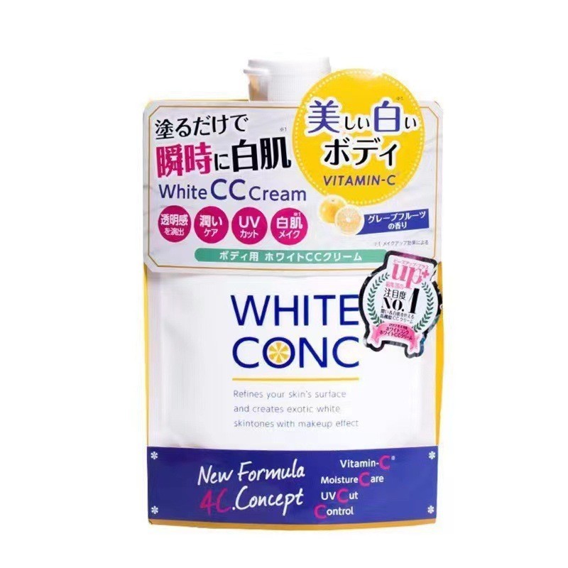 White Conc Loção Corporal Japonesa Branqueadora Creme Corpo Inteiro E ...