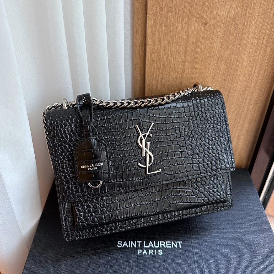 Ysl Fashion Retro Saco Em Cadeia Pode Ser Um Ombro Lata Fêmea Bagegth ...