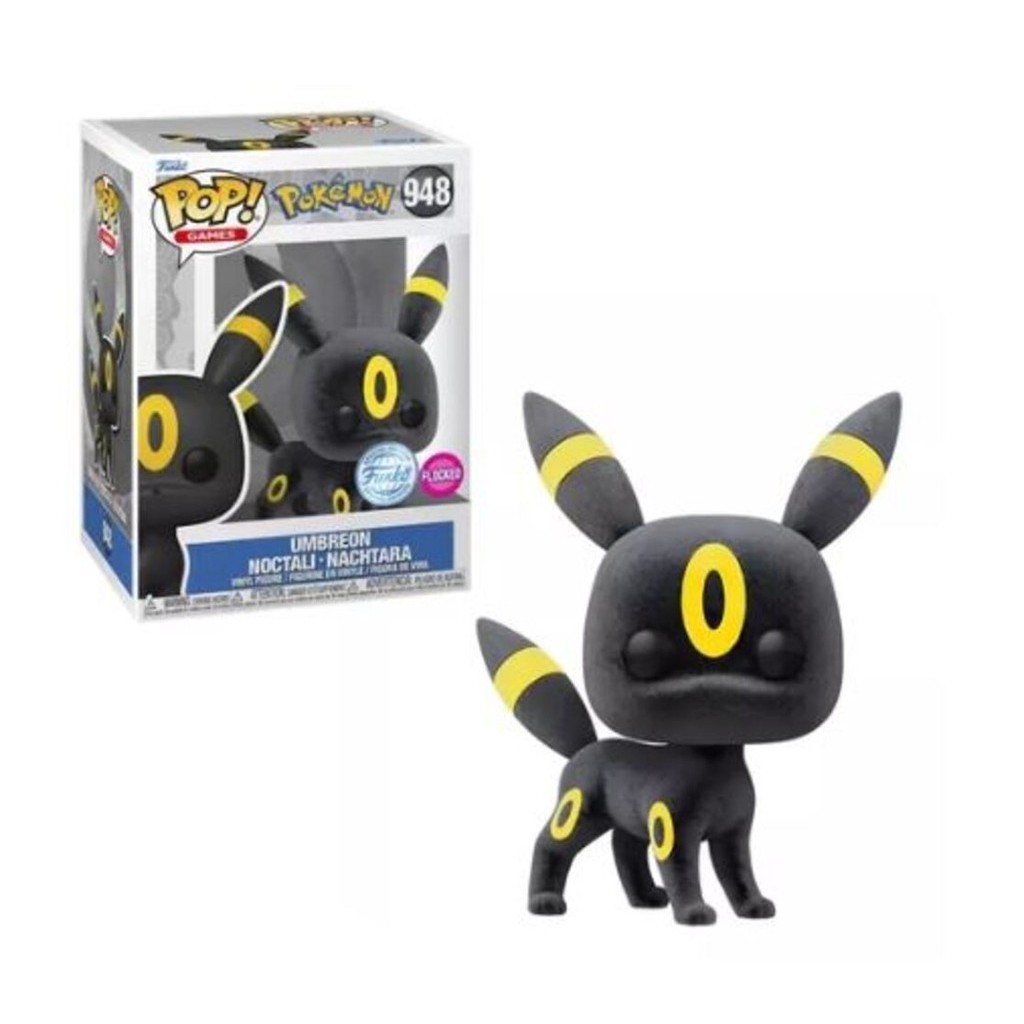 Funko Pop Pokemon 948 - Umbreon Flocado | Shopee Brasil
