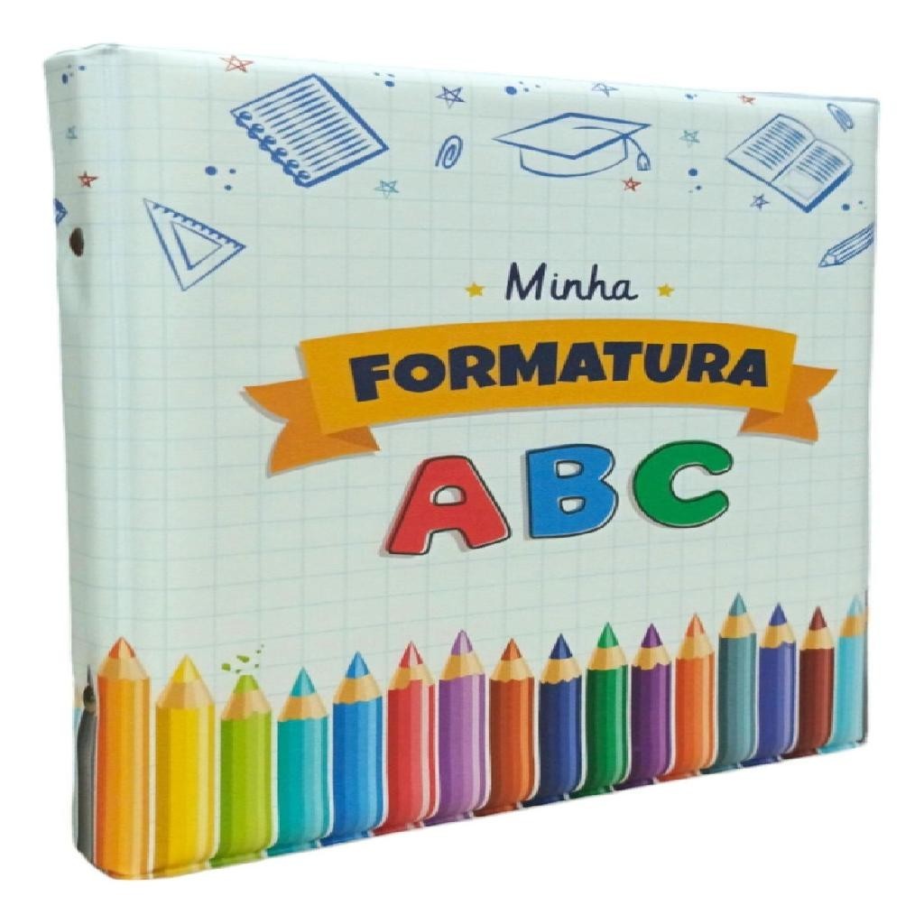Álbum Comemorativo 20 Fotos 15x21 Formatura Infantil Abc Mom | Shopee ...