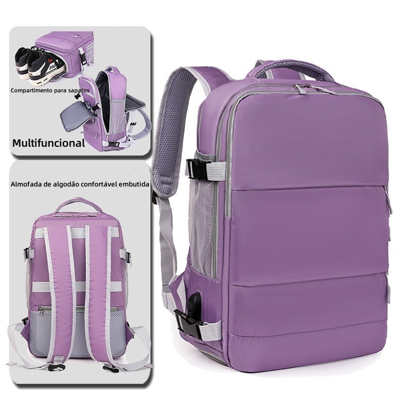 Mochila viral Laptop Viagem Escolar À Prova D'água Executiva Notebook ...